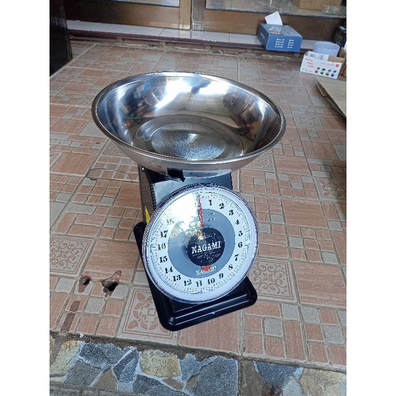 Jual Timbangan Duduk 20kg Nagami / Timbangan Manual Duduk Jarum 20kg | Shopee Indonesia