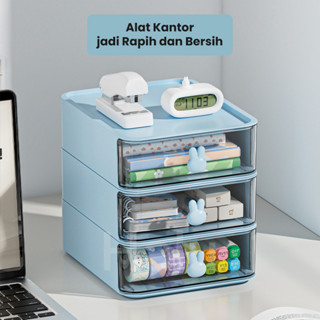 Jual HALU Rak Kosmetik Laci Mini Kabinet Rak Meja laci Storage Box ...