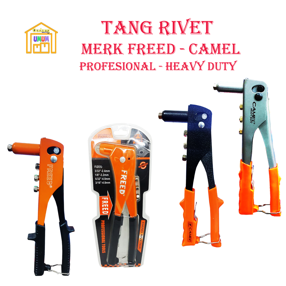 Jual Tang Rivet FREED Varian 4 Type FREED -CAMEL-Tang Rivet CAMEL-Tang ...
