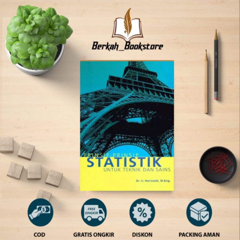 Jual PRINSIP-PRINSIP STATISTIK UNTUK TEKNIK DAN SAINS BY DT. IR ...