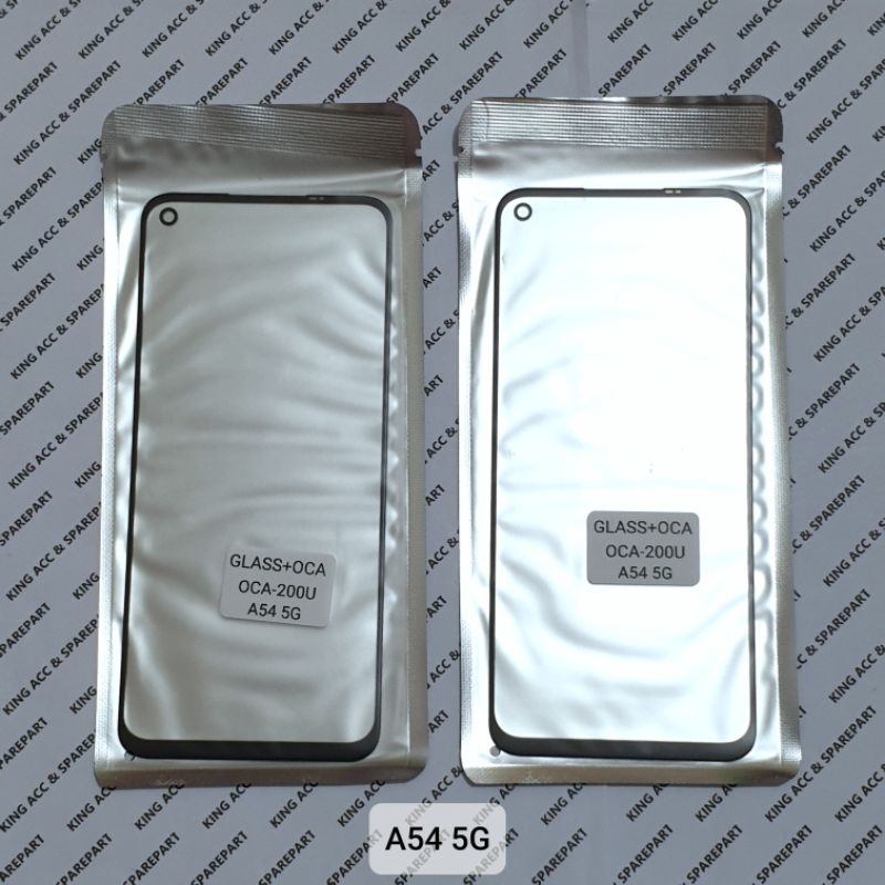 Jual KACA GLASS LCD + LEM OCA OPP A54 5G | Shopee Indonesia