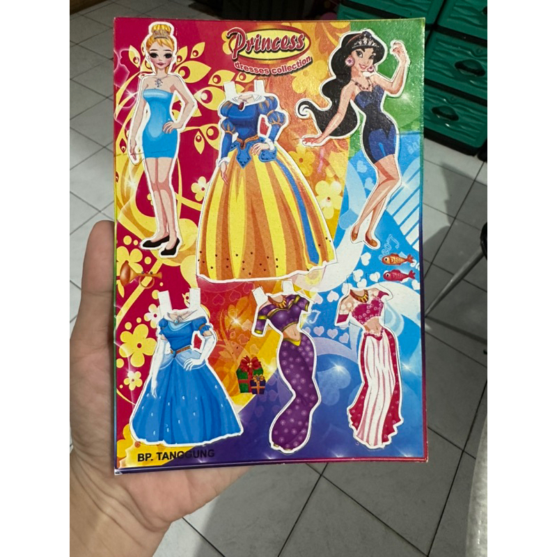 Jual Mainan anak Paperdoll BP Bongkar pasang boneka dari kertas ...