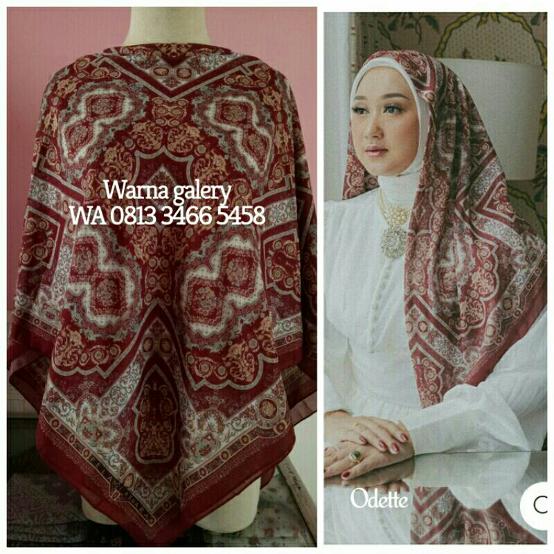 Jual THE MADAME scarf anais beatrix brigitte chloe eleanor gabrielle ...