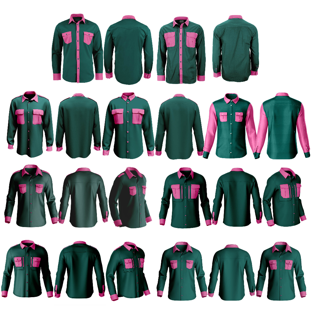 Jual Mockup Kemeja Kerja / PDL Lengan Panjang - PSD | Shopee Indonesia