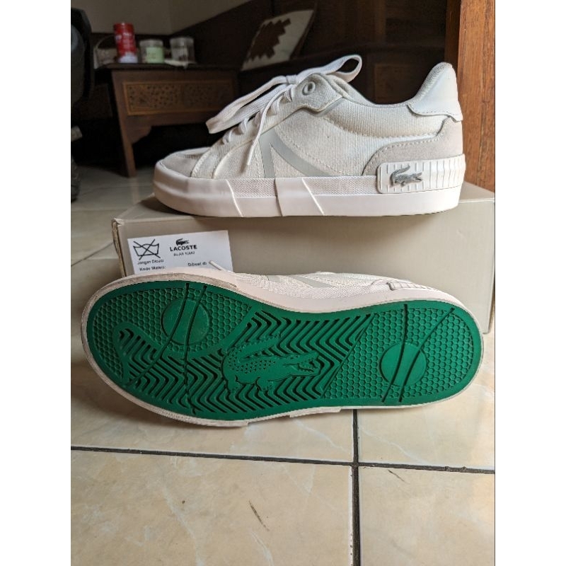 Jual Lacoste L004 Canvas Sneakers - Preloved | Shopee Indonesia