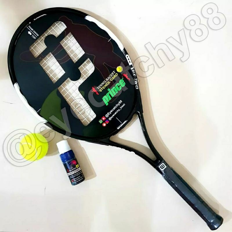 Jual Tenis Raket Stencil Card/Logo Raket/ Cetakan Raket | Shopee Indonesia