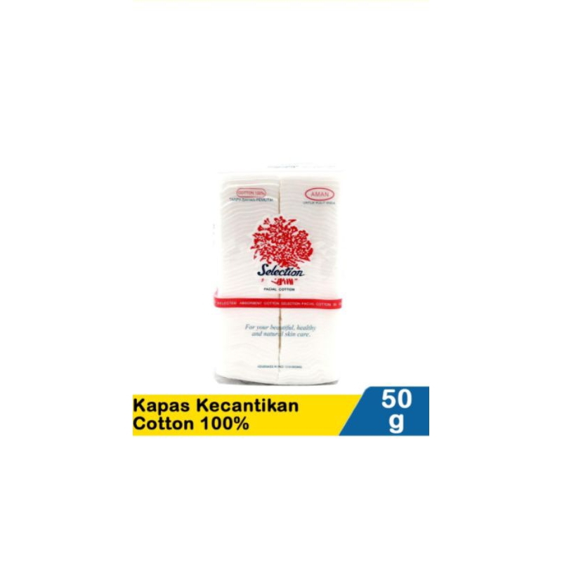 Jual Selection Kapas kecantikan 50g | Shopee Indonesia