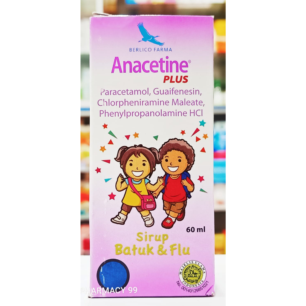Jual 𝐀𝐧𝐚𝐜𝐞𝐭𝐢𝐧𝐞 & 𝐀𝐧𝐚𝐜𝐞𝐭𝐢𝐧𝐞 𝐏𝐥𝐮𝐬 Sirup 60ML - Obat Demam Batuk dan Pilek ...