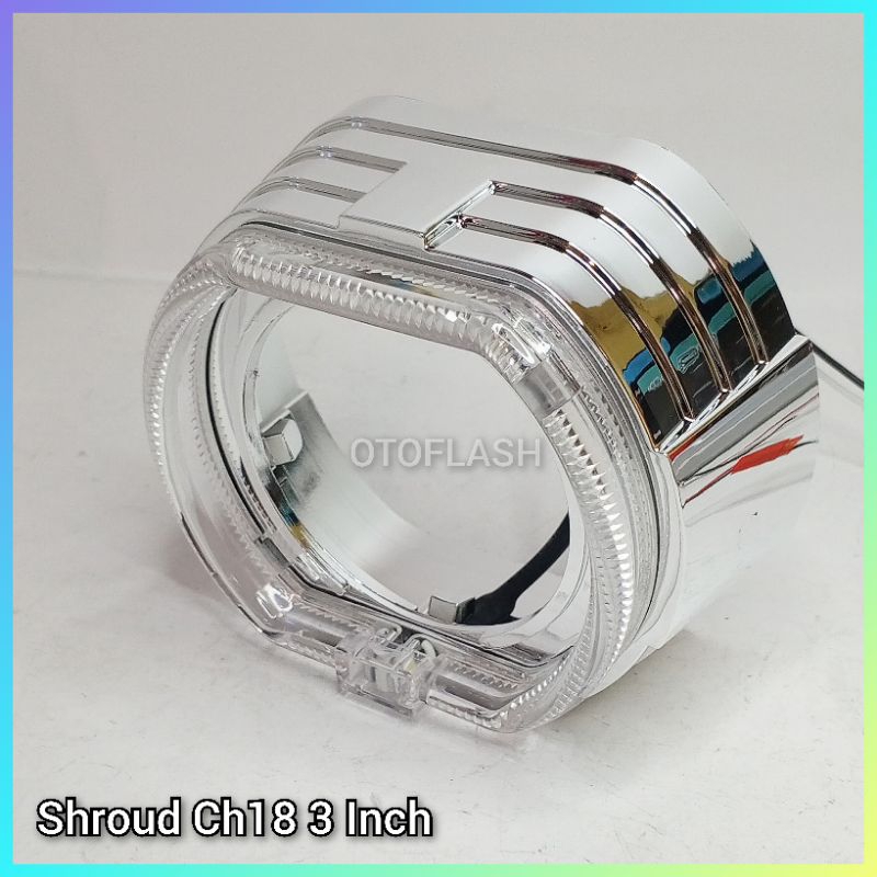 Jual Shroud CH18 | Shroud Projector 3 inch + Crystal Angel Eyes ...