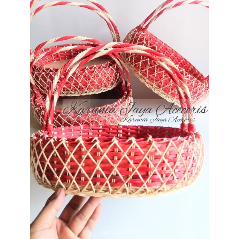 Jual Kranjang Parcell MODEL NANAS MERAH | Shopee Indonesia