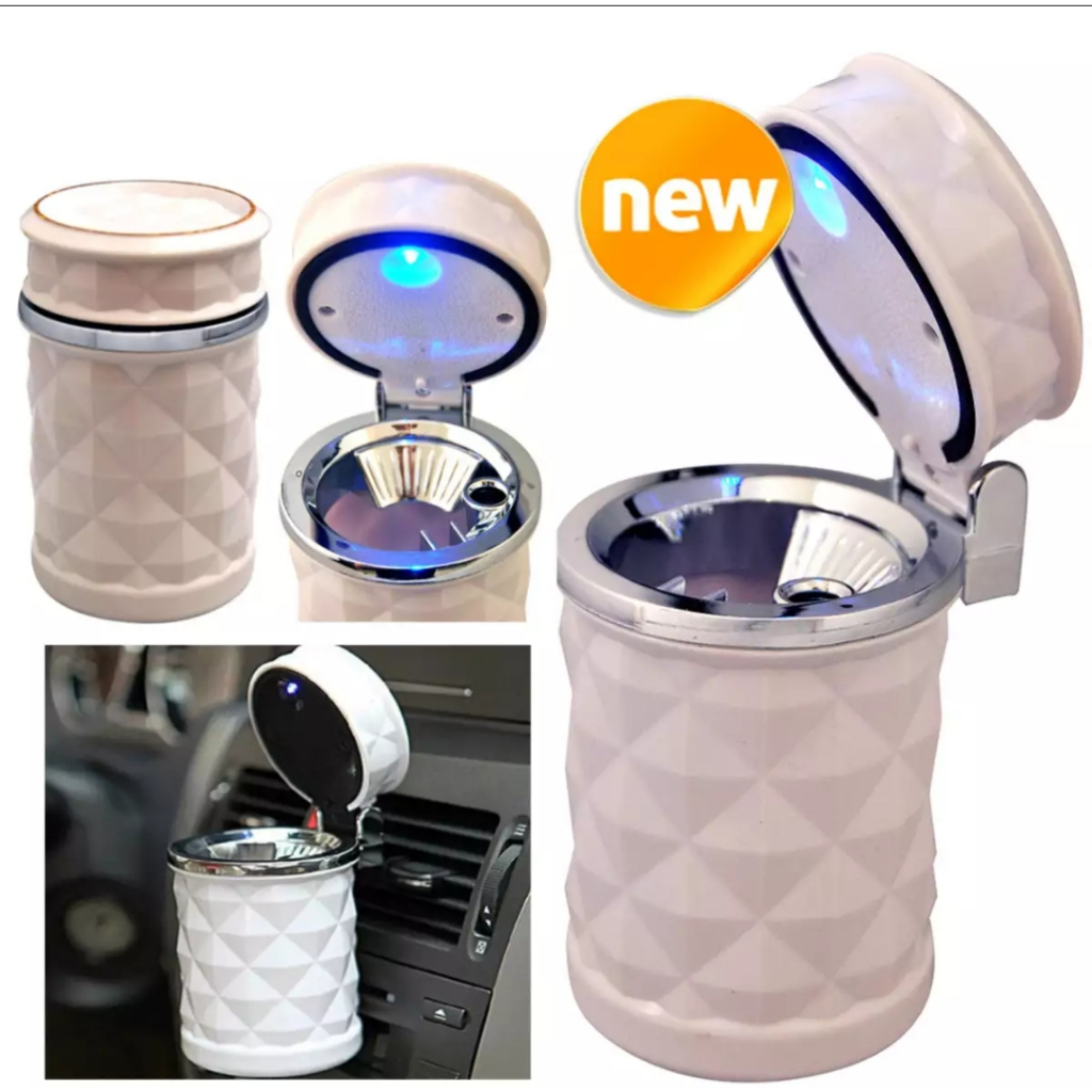 Jual Energi Matahari Asbak Rokok Mobil Asbak Rokok Mobil Portable Led ...
