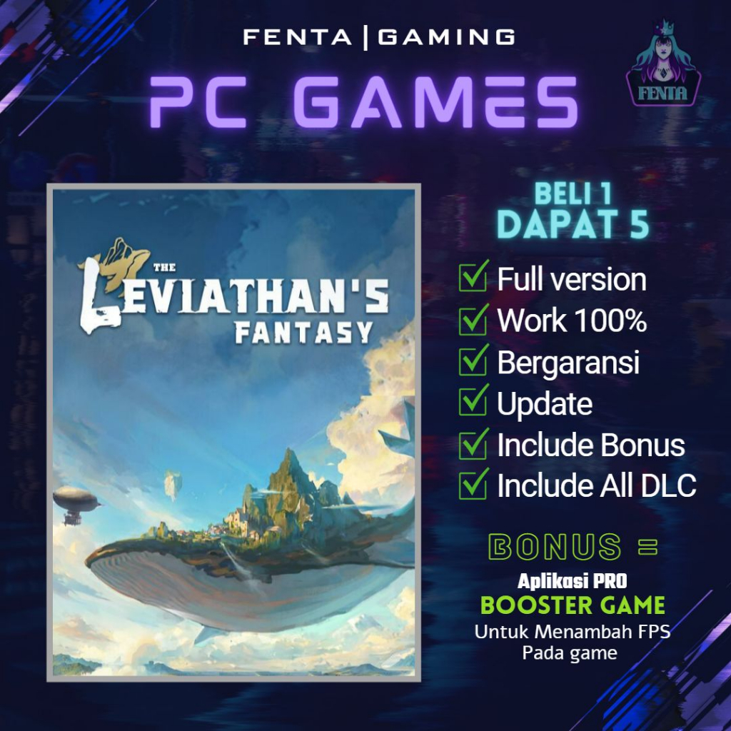 Jual THE LEVIATHAN'S FANTASY - GAME PC - GAME LAPTOP | Shopee Indonesia