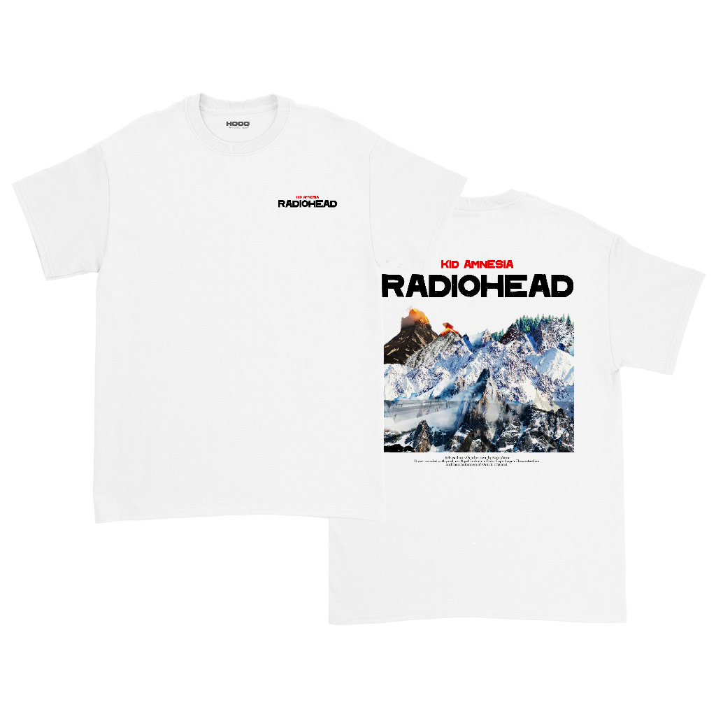 Jual Kaos Band Radiohead - Kid Amnesiac Radiohead T-shirt | Shopee ...