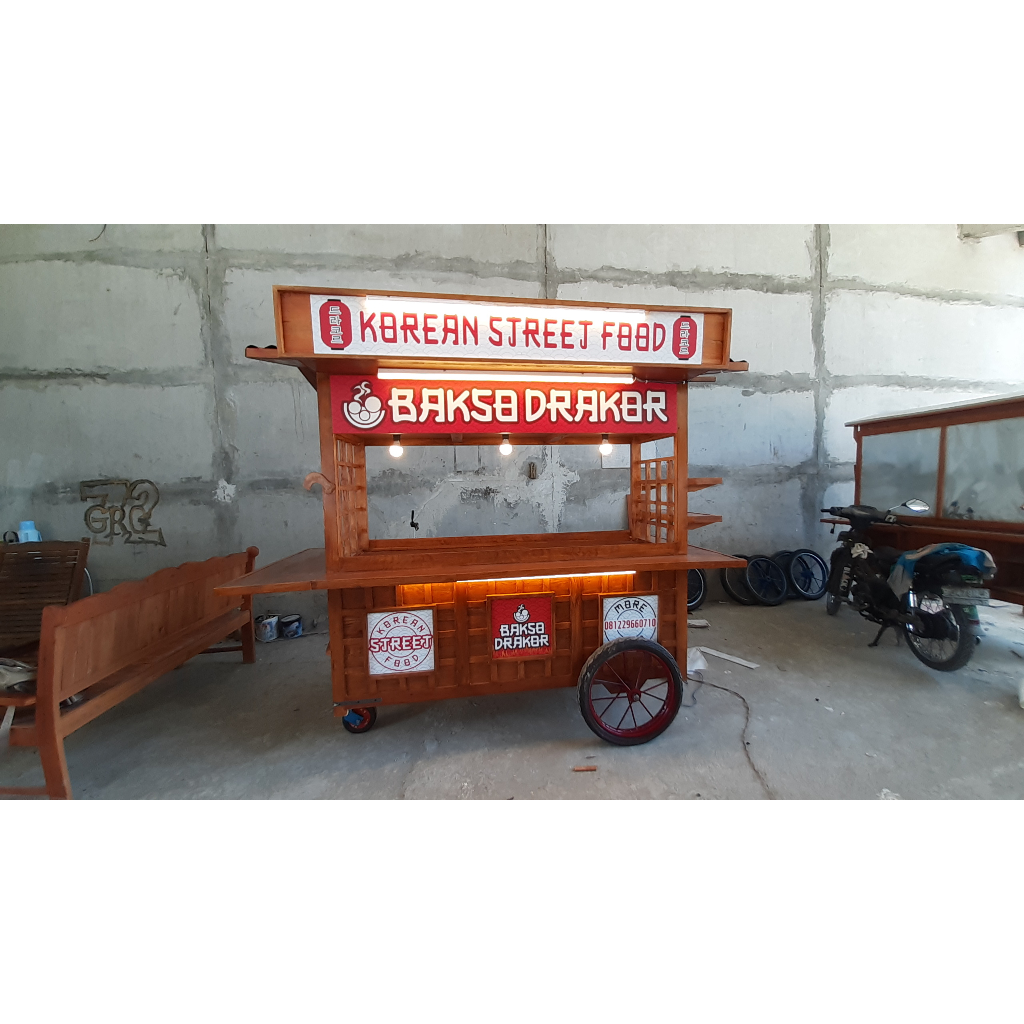 Jual Gerobak Korean Food Gerobak Dimsum Gerobak Suki Gerobak Angkingan ...