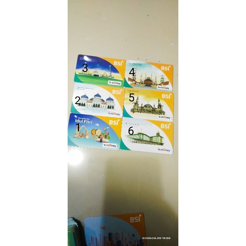 Jual emoney BSI design masjid | Shopee Indonesia