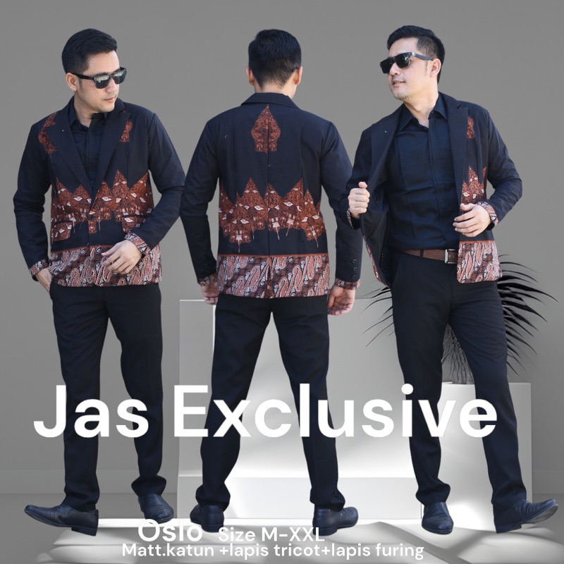 Jual JAS BATIK PREMIUm / BLAZER EXSCLUSIVE | Shopee Indonesia
