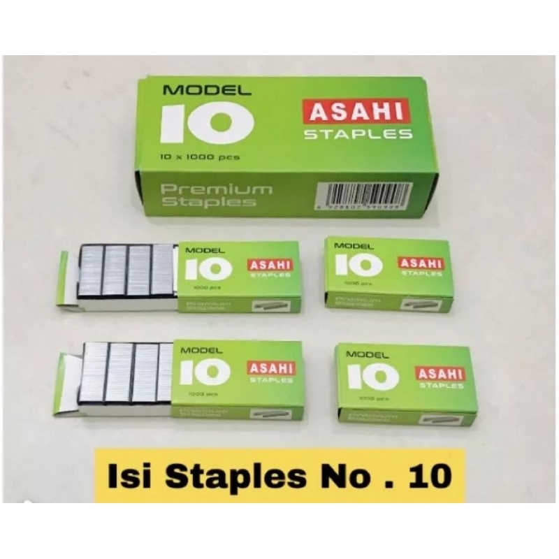 Jual Isi Staples kecil isi Staples standart Asahi isi staples | Shopee ...