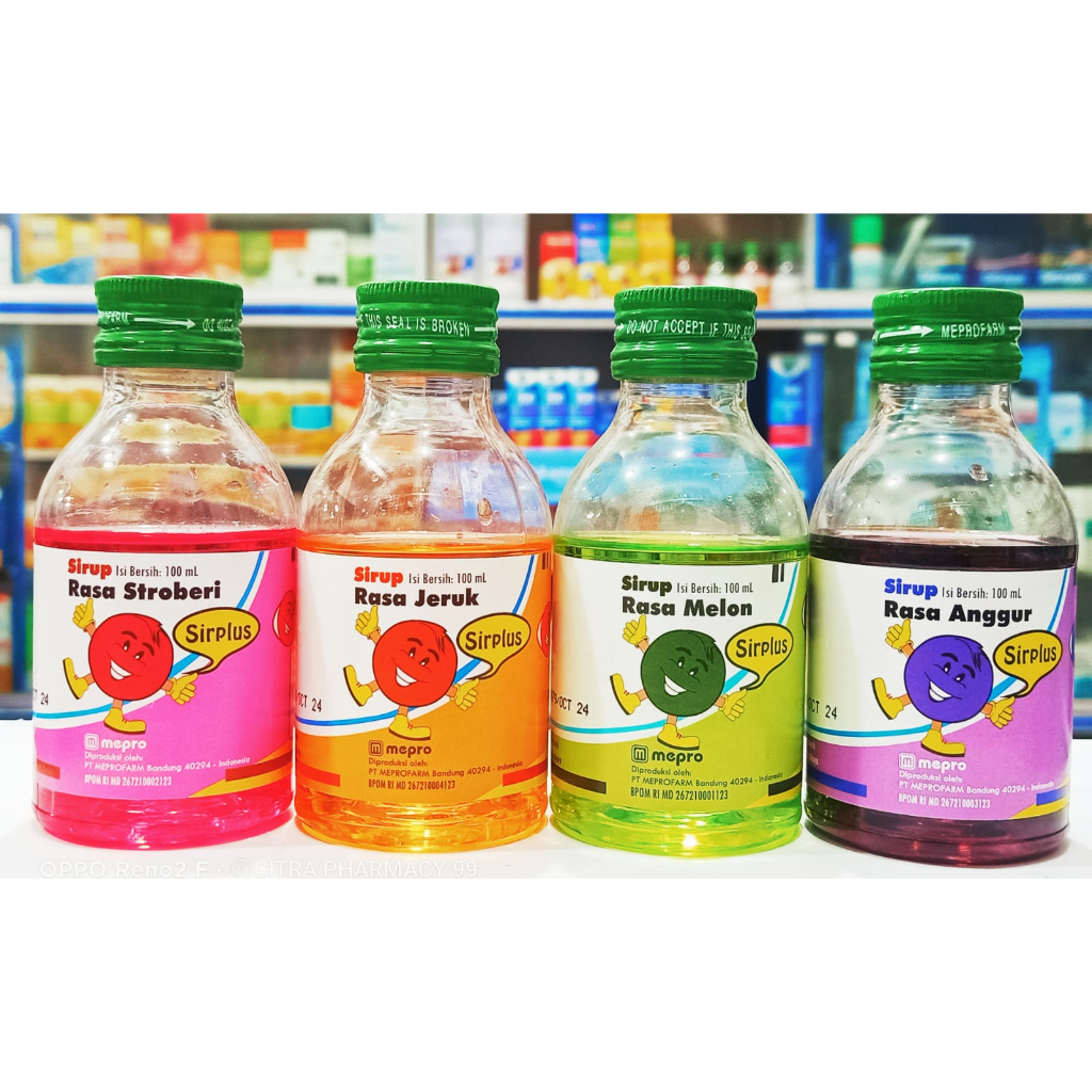 Jual 𝐒𝐢𝐫𝐩𝐥𝐮𝐬 𝐒𝐢𝐫𝐮𝐩 100ML - Pemanis Obat Anak | Shopee Indonesia