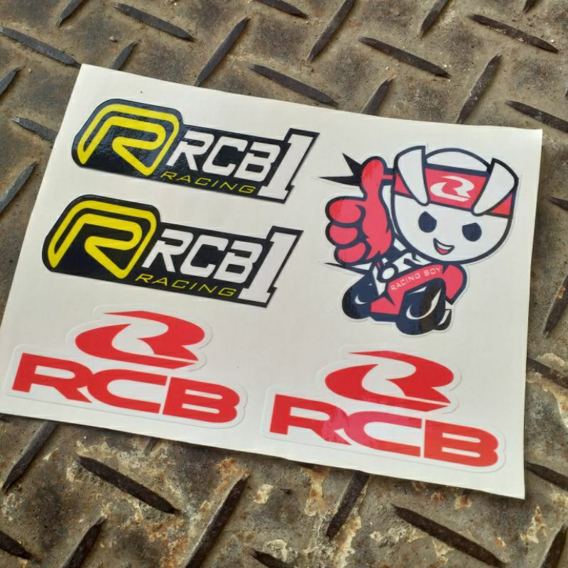 Jual stiker pack RCB Racing Boy | Shopee Indonesia