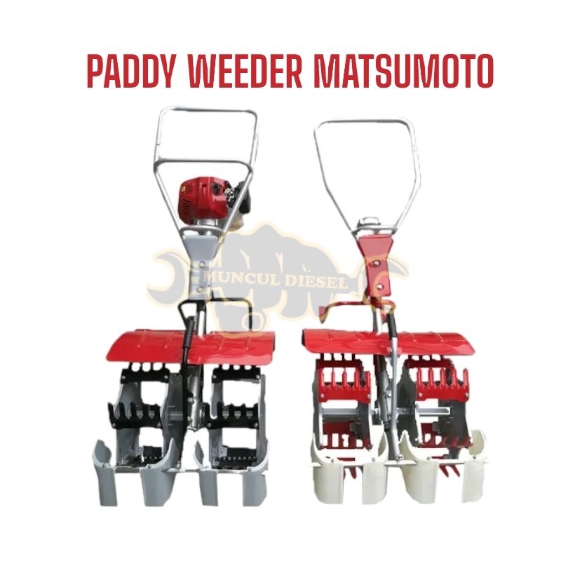 Jual paddy weeder Matsumoto Penyiang padi Matsumoto MPW 02 G cultivator ...