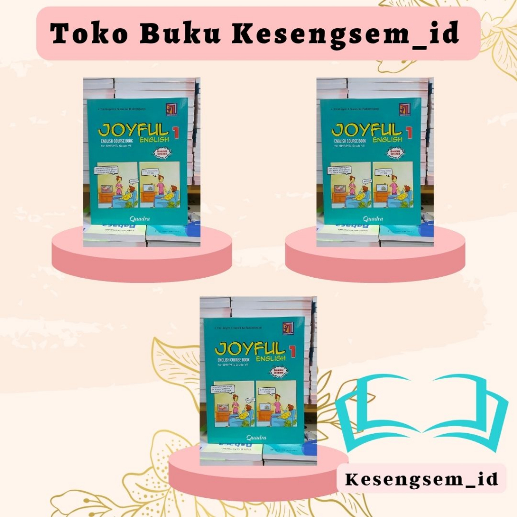 Jual Buku Joyful English Kelas 7, 8, 9 SMP/MTS Kurikulum Merdeka - Quadra | Shopee Indonesia