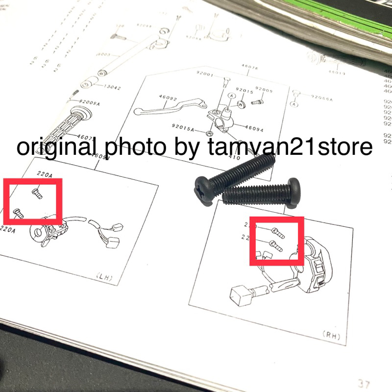 Jual 1 BUAH BAUT HOLDER KIRI ATAU KANAN NINJA RR R SS | Shopee Indonesia