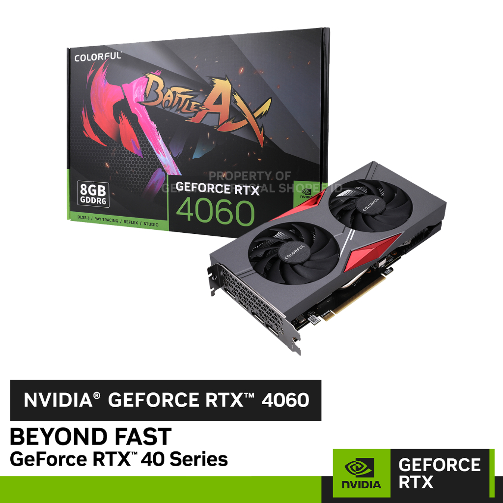 Jual COLORFUL GeForce RTX 4060 NB DUO V5 | 8GB GDDR6 | Shopee Indonesia