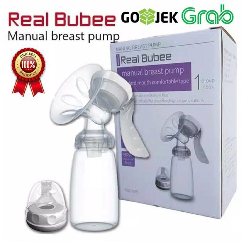Jual Pompa Asi Manual Real Bubee Original / Breast Pump Manual Real Bubee / Pompa Asi Real Bubee ...