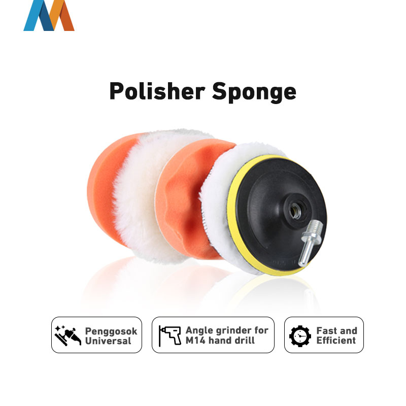 Jual MUKAVA Busa Poles 5 inch - Busa Alat Poles Body Motor Mobil 5 Inch ...