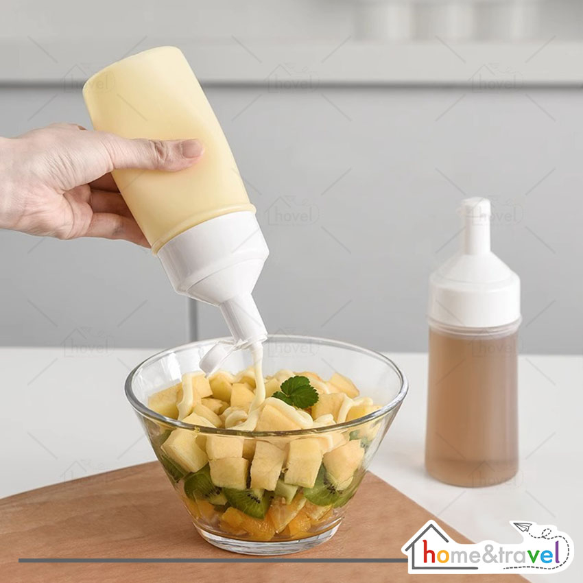Jual HOVELSHOP Botol Kecap Tempat Wadah Minyak Saus Tutup Anti Tumpah ...