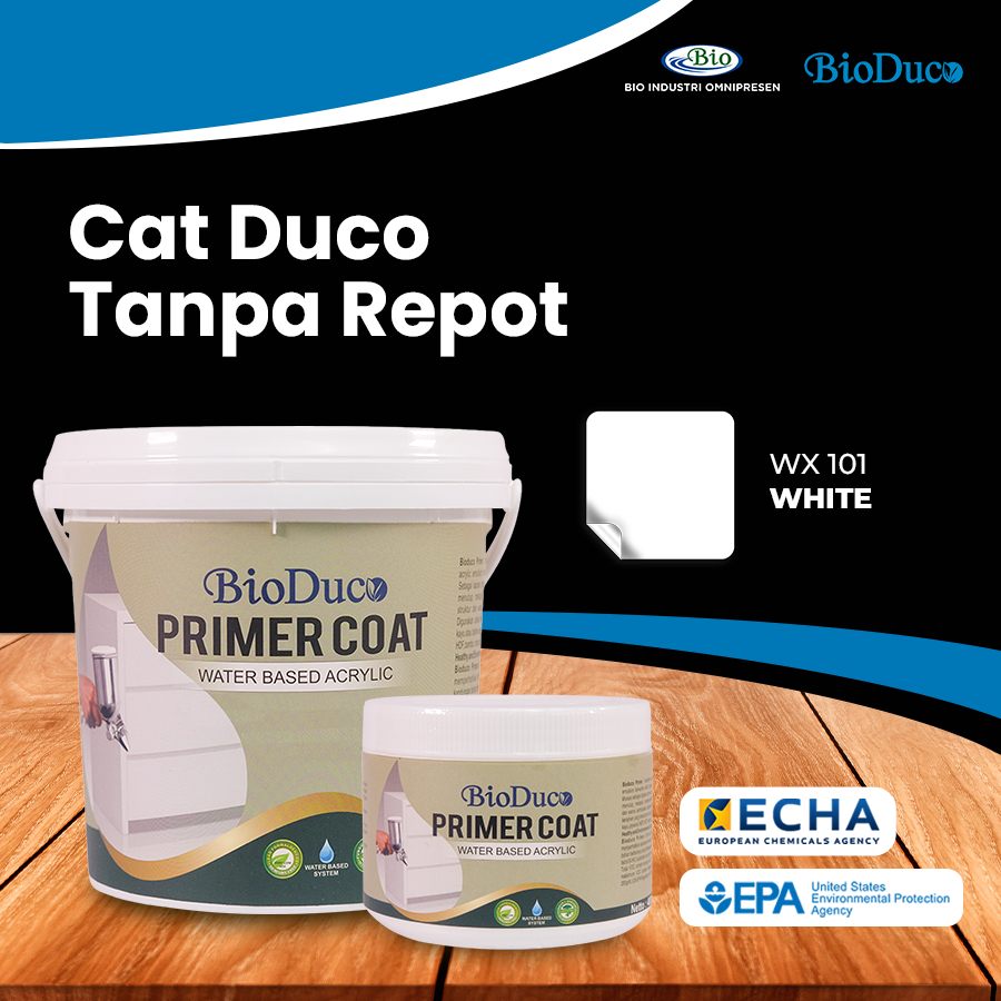 Jual Lapisan dasar finishing kayu duco solid Bioduco Primer Coat White ...
