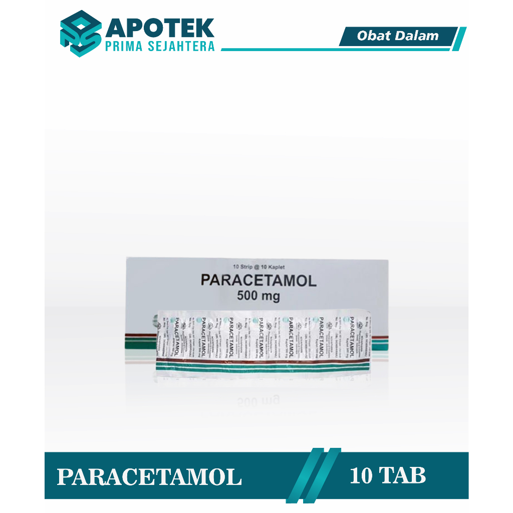 Jual PARACETAMOL TABLET PIM PER STRIP / OBAT ANTINYERI | Shopee Indonesia