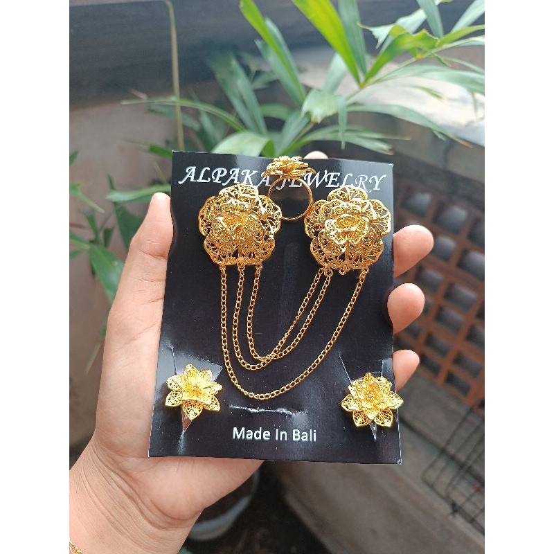 Jual bros kancing Kendari alpaka bali bros wisuda bros nari | Shopee Indonesia