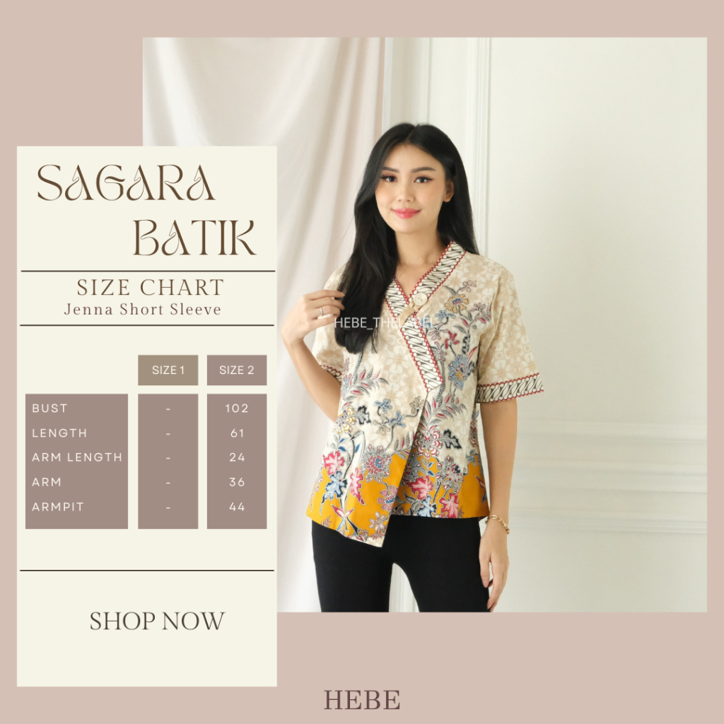 Jual Sagara Batik Set Available Couple - (Men Short-Jenna-Darcy-Intan ...