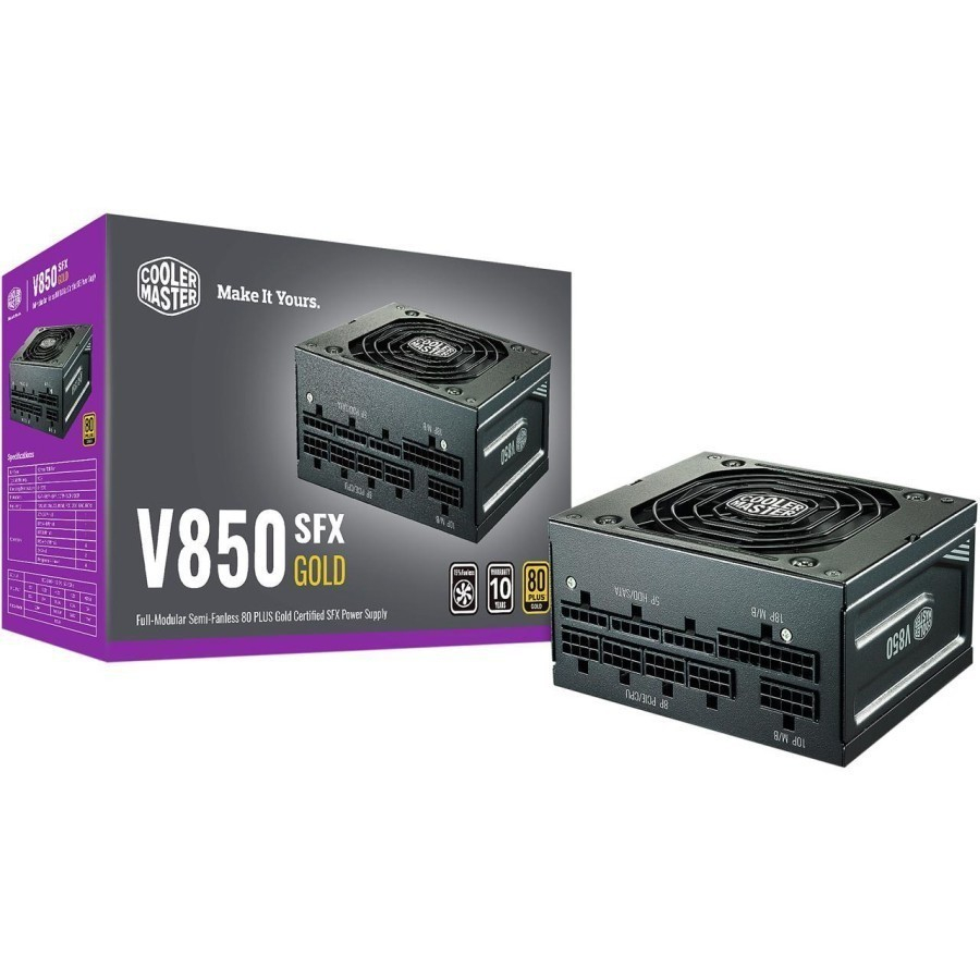 Jual PSU Cooler Master V850 SFX Gold - Full Modular ITX PSU - 80 Plus ...