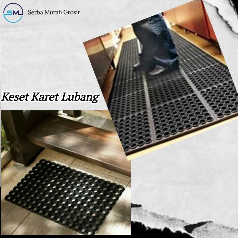 Jual keset lantai/keset kamar mandi/keset kaki/keset dapur/karet lubang ...