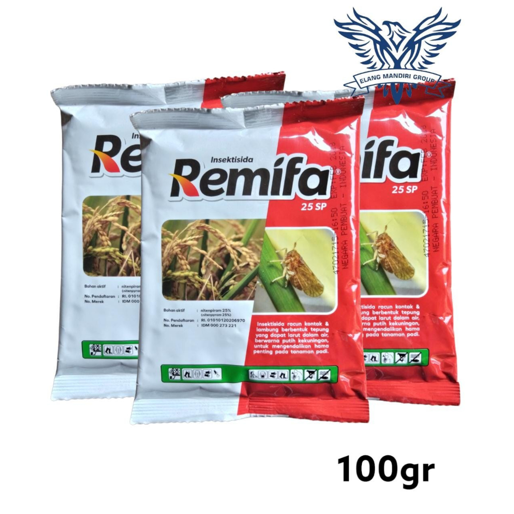 Jual REMIFA 25SP 100 gr Insektisida Nitenpiram 25 % Ampum Basmi Hama ...