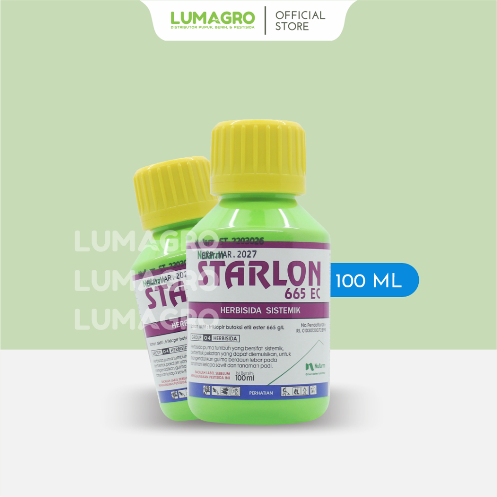 Jual Herbisida Starlon 665EC 100ml Triklopir Butoksi Etil Ester ...