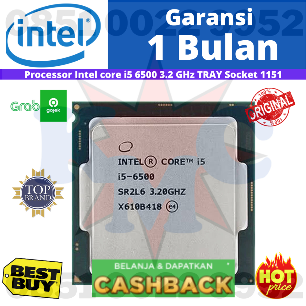 Jual Processor Intel Core I5 6500 3.2 GHz Tray Socket 1151 | Shopee Indonesia