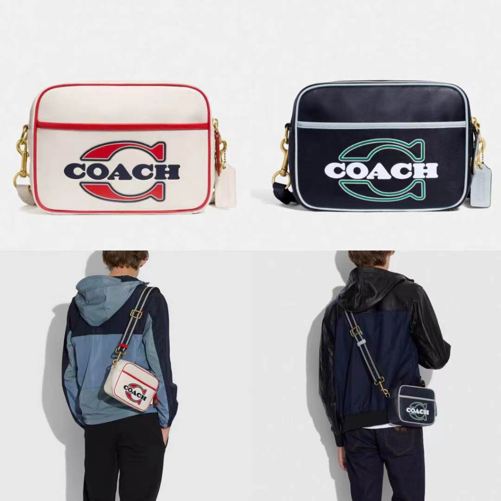 Jual 444/Coach Original 4673 Colored Cowhide FLIGHT Men's Leisure ...