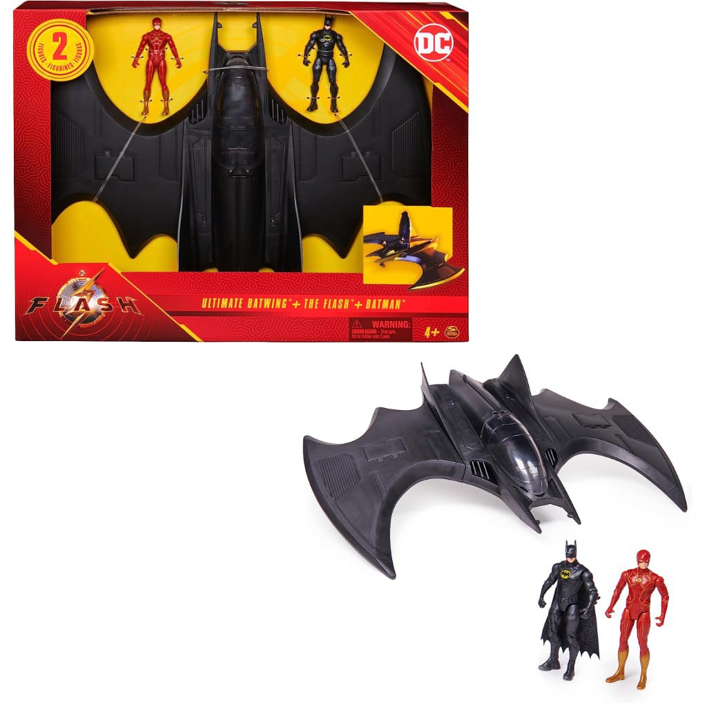 Jual Pesawat DC Comics The Flash Ultimate Batwing Set The Flash and ...