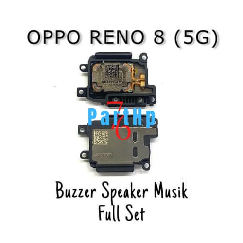 Jual Buzzer Loud Speaker Fullset Oppo Reno 8 5G CPH2359 - Loudspeaker Bazer Buzer Bezer | Shopee ...