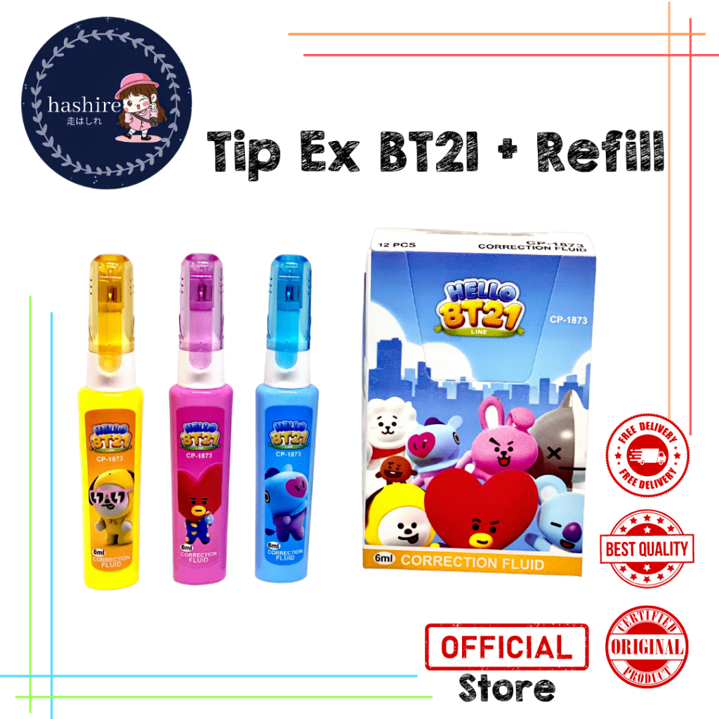Jual Tip Ex FANCY // Correcction Pen 1875 Korean Series // Tip Ex Murah ...