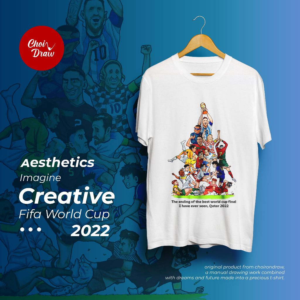 Jual Kaos FIFA World Cup 2022 | Kaos Kreatif | Kaos Karya Anak Bangsa ...