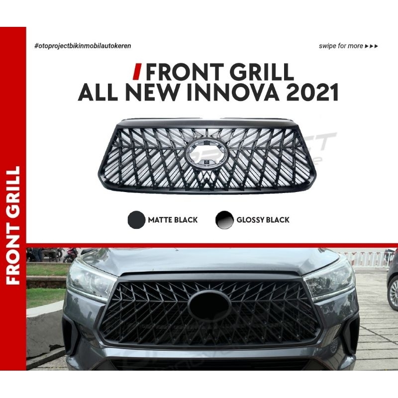 Jual Front Grill All new Innova 2021 model Lexus | Shopee Indonesia