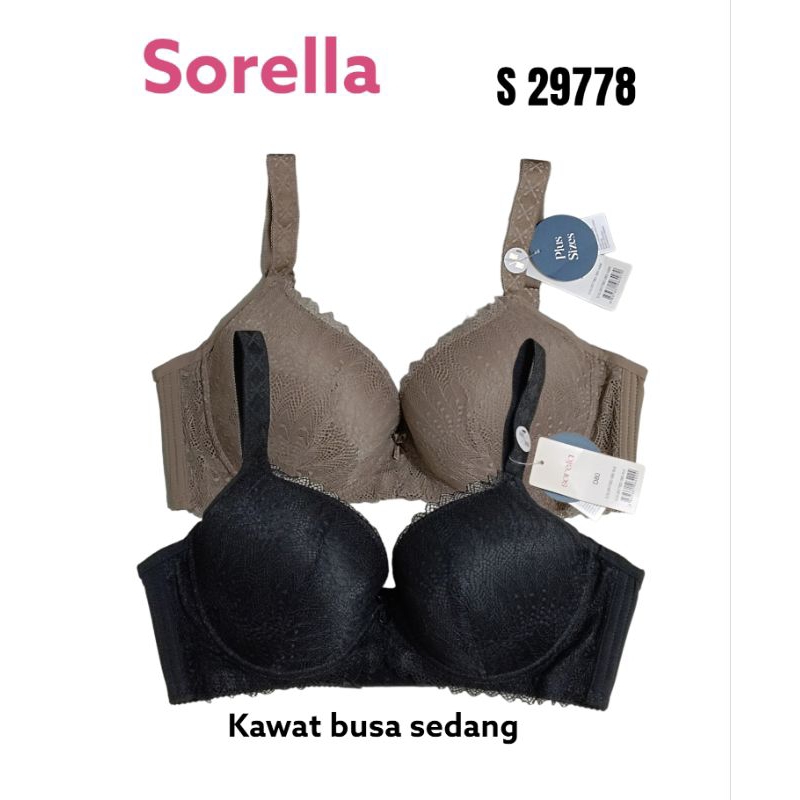 Jual Harga Sale Bra sorella big size uk 36/38/40/42 CUP D | Shopee ...