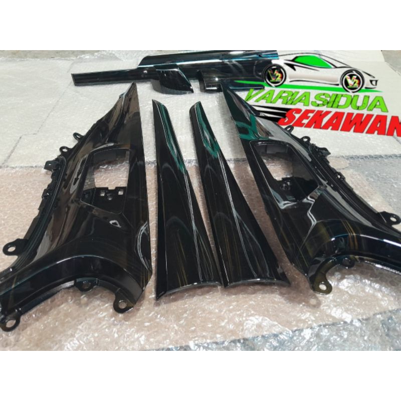 Jual PANEL WOOD DASBOR DOTRIM SET 7 INNOVA REBORN VENTURER BLACK WOOD ...