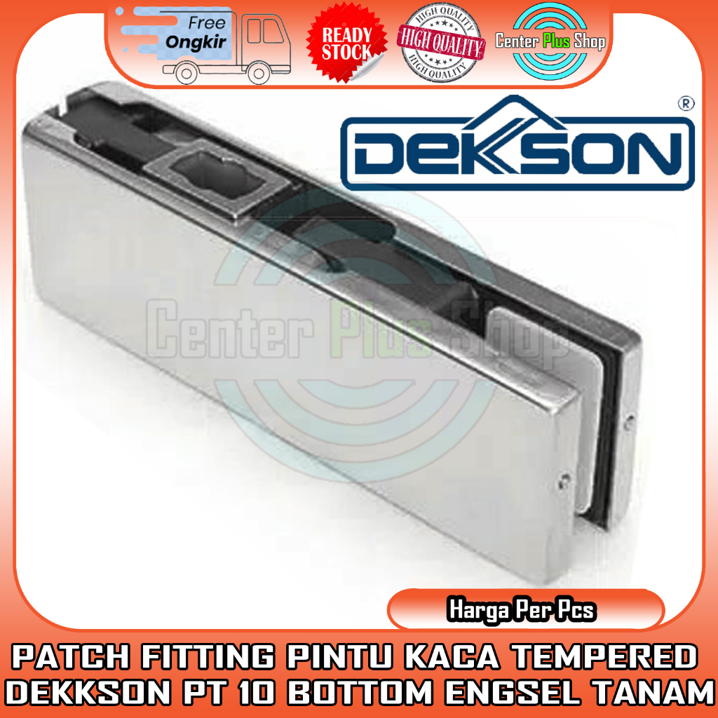 Jual Dekkson Patch Fitting Pt 10 Pss Penjepit Pintu Dinding Kaca Handle ...