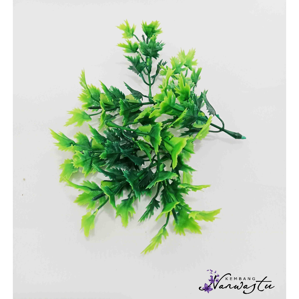 Jual Bunga Artificial Rumput Aquarium Hiasan kue Legia (Harga/250 Gram ...