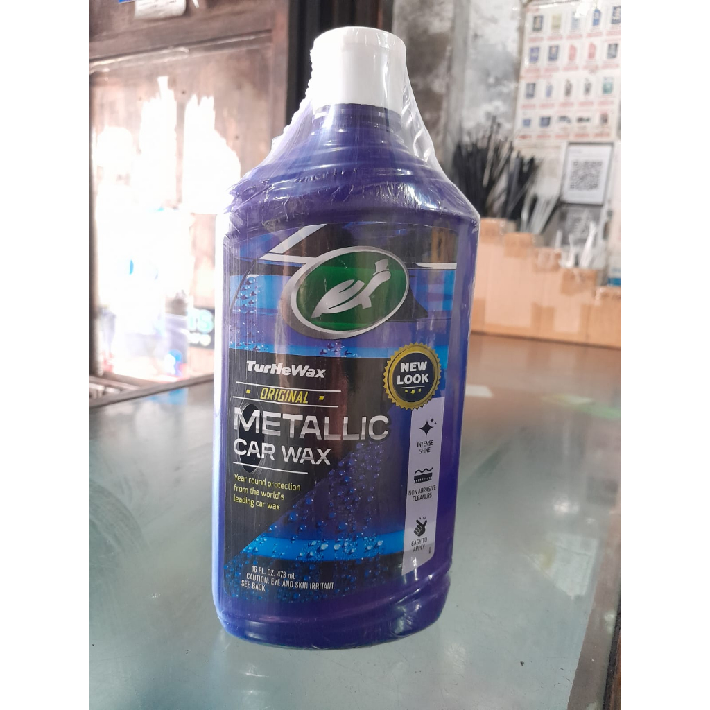 Jual TURTLE WAX METALLIC CAR WAX ORIGINAL (Kemasan Baru) 473 Ml ...
